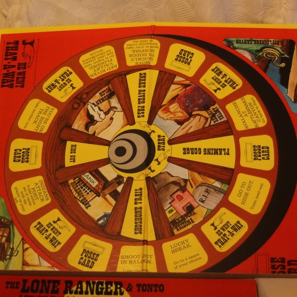 Toys | Vintage 1978 The Lone Ranger Tonto Board Game Warren Complete ...